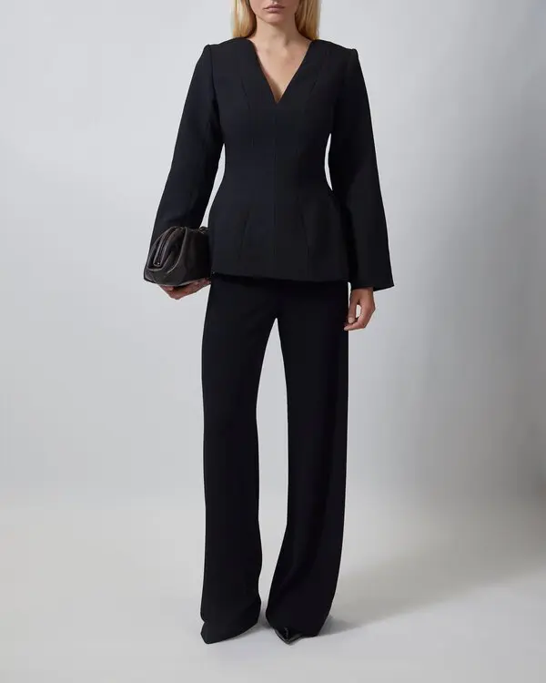 MALINA Top Ninni Cut-out Shoulder Hourglass