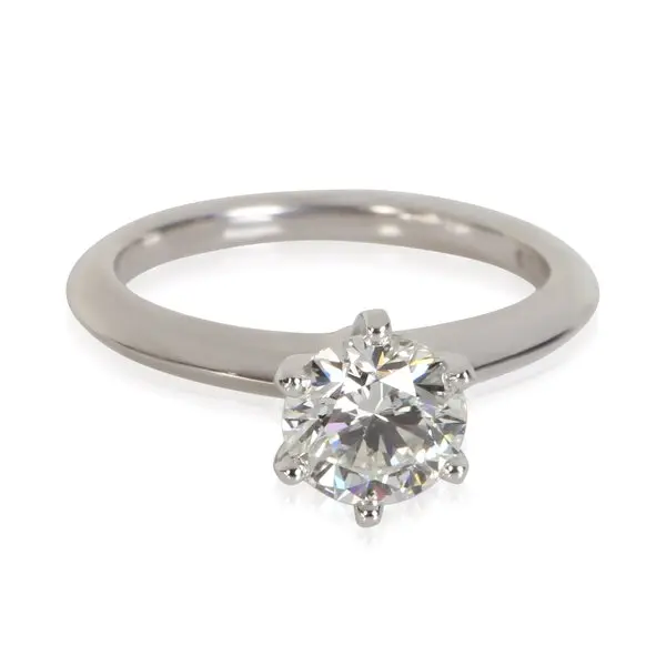 Tiffany & Co. 1.06 Ct Round Brilliant Diamond Engagement Ring - Platinum