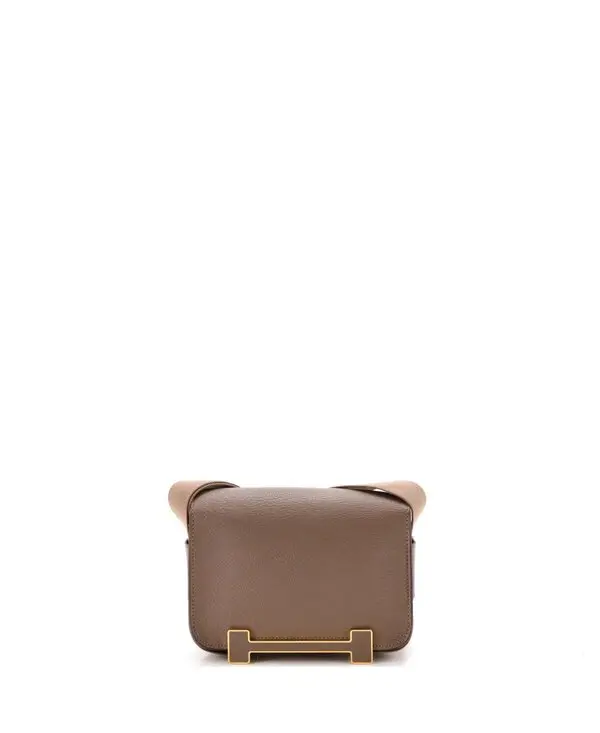 Hermès Geta Bag Chevre Mysore - Gray