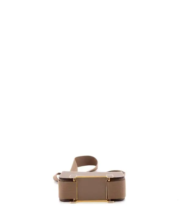 Hermès Geta Bag Chevre Mysore - Gray