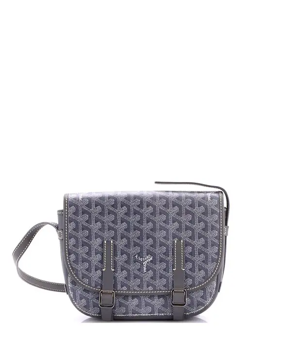 Goyard Pm Belvedere Messenger Bag Coated Canvas