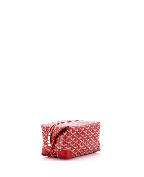 Goyard 25 Boeing Trousse De Toilette Pouch Coated Canvas