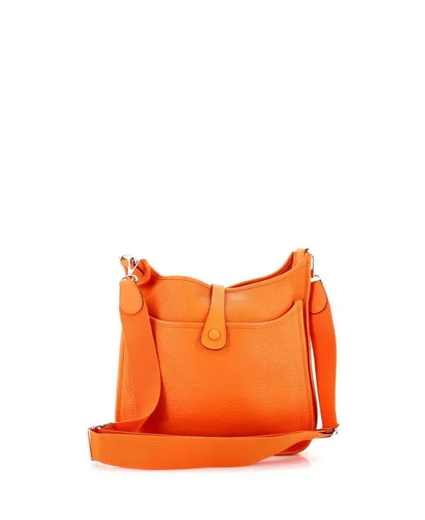 Hermès Gm Evelyne Bag Gen Iii Clemence - Orange