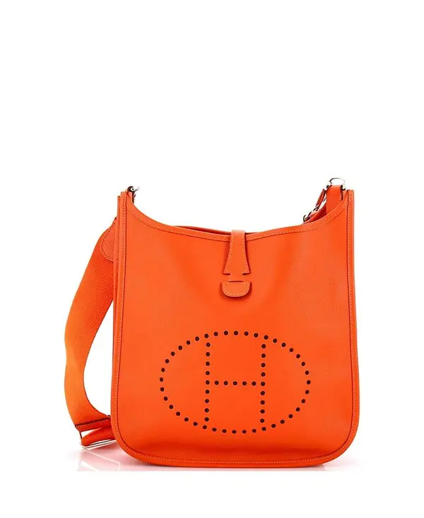 Hermès Pm Evelyne Bag Gen Iii Epsom - Orange