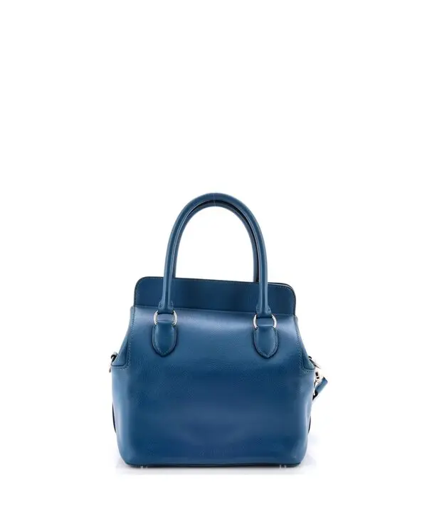 Hermès 20 Toolbox Bag Evercolor - Blue