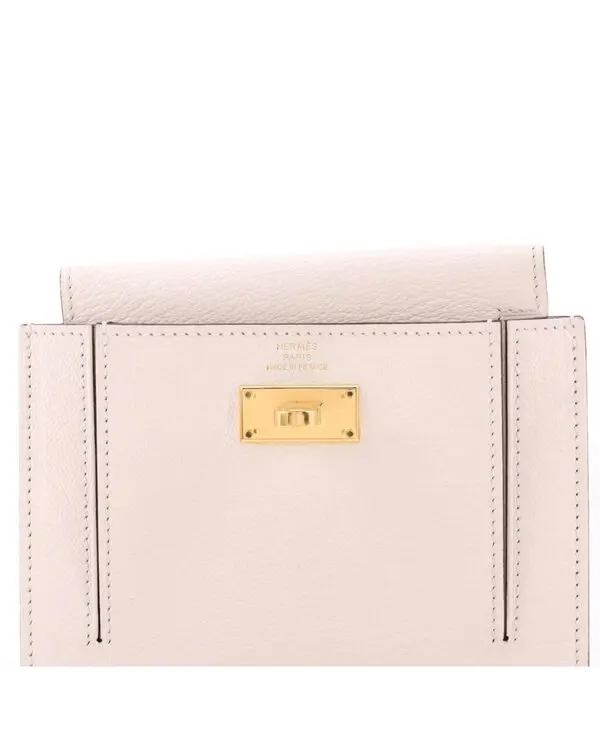 Hermès Kelly Pocket Compact Wallet Chevre Mysore
