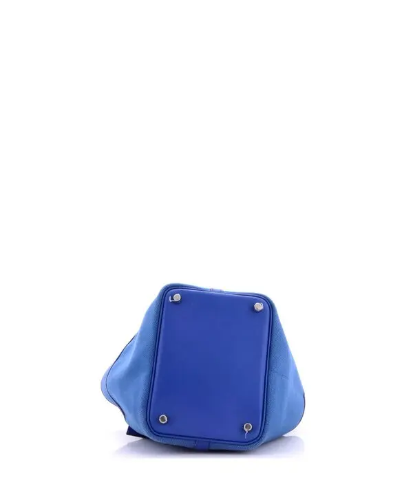 Hermès Pm Cargo Picotin Lock Bag Canvas And Swift