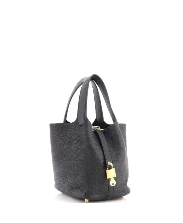 Hermès Pm Picotin Lock Bag Clemence