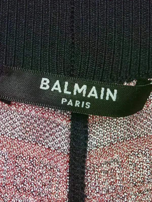 Balmain Monogram Wide-leg Trousers