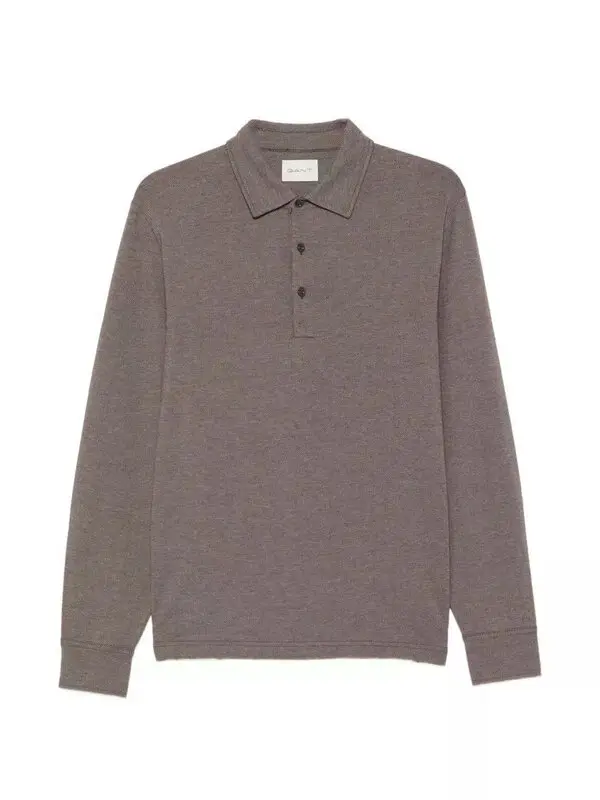 Gant Long-sleeved Polo Shirt