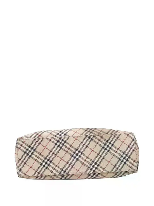 Burberry 2000s Blue Label Nova Check Tote Bag
