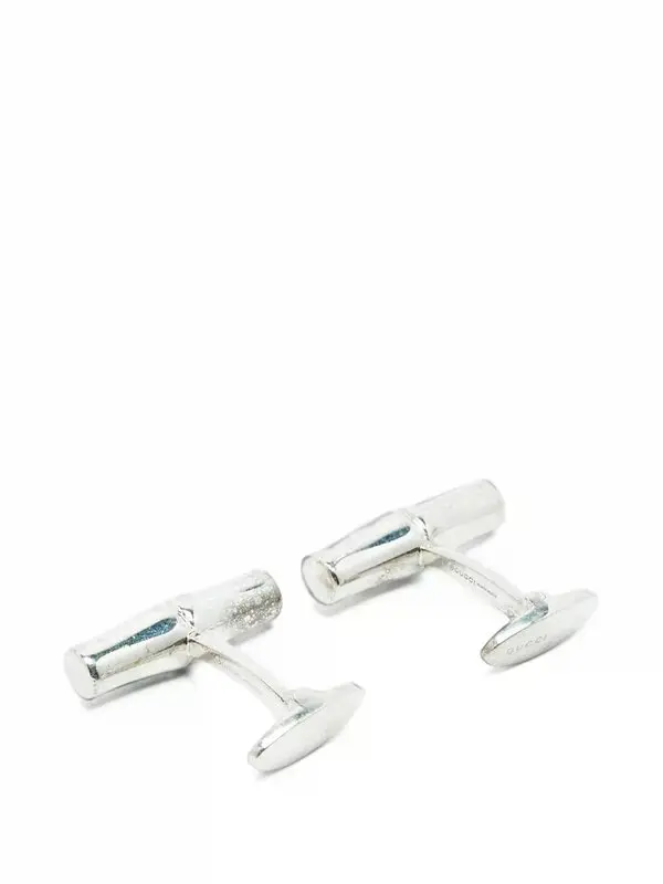 Gucci Bamboo Cufflinks - Silver