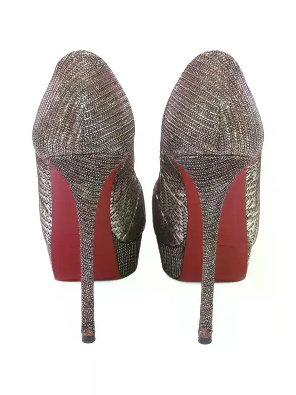 CHRISTIAN LOUBOUTIN Torsatoe Scallop Platform Pumps
