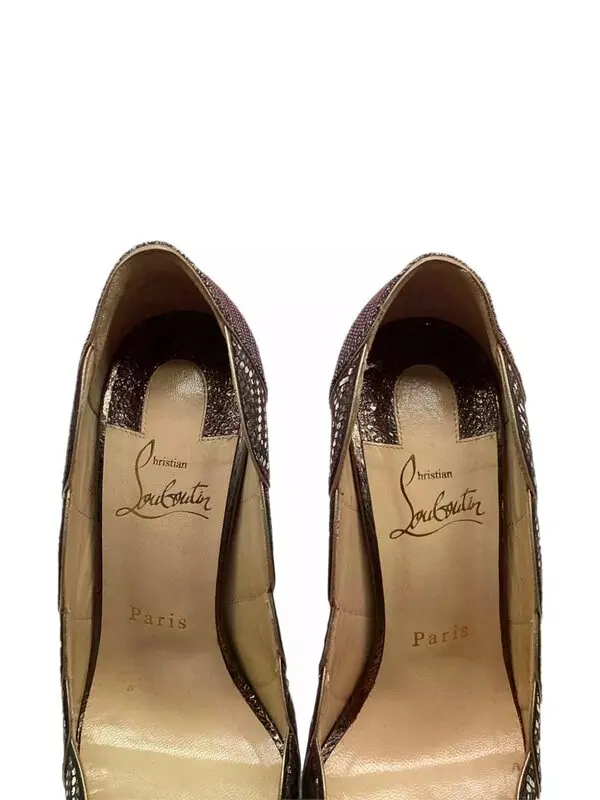 CHRISTIAN LOUBOUTIN Torsatoe Scallop Platform Pumps