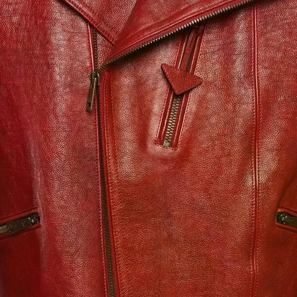 Prada Quilted Hand-dyed Biker Jacket