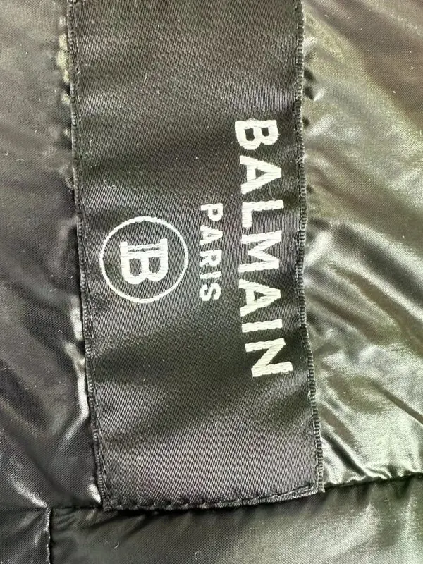Balmain 2020s Double-breasted Quilted Puffer Jacket