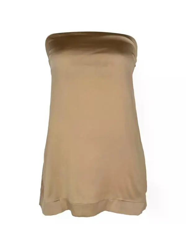 Brunello Cucinelli 2010s Strapless Tube Top - Neutrals
