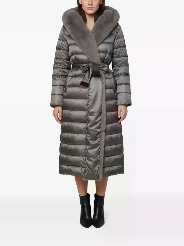 Max Mara The Cube Reversible Puffer Coat - Grey