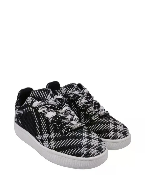 Burberry Check-knit Box Sneakers