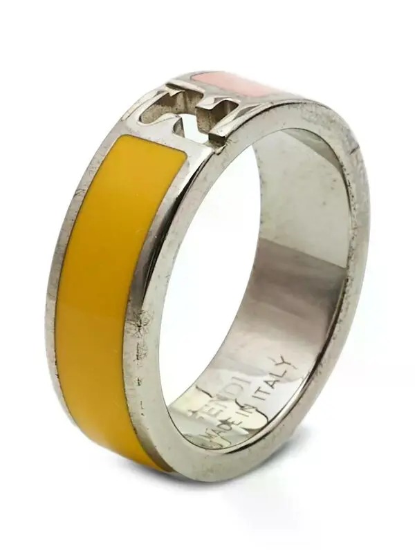 Fendi Fendista Enamel Ring