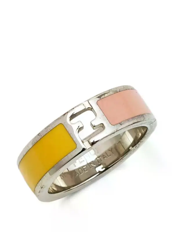 Fendi Fendista Enamel Ring