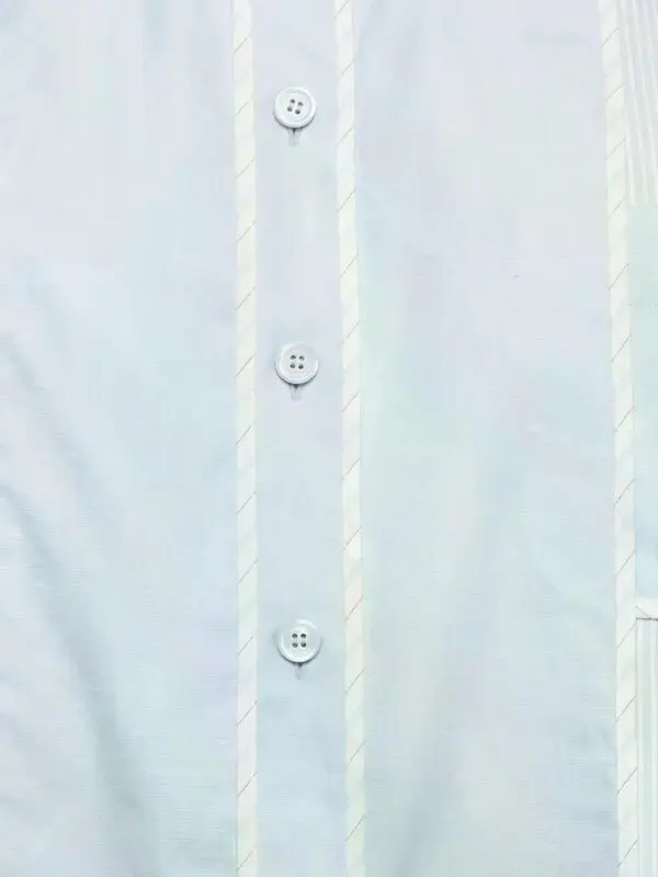 Burberry Striped Paneled Shirt