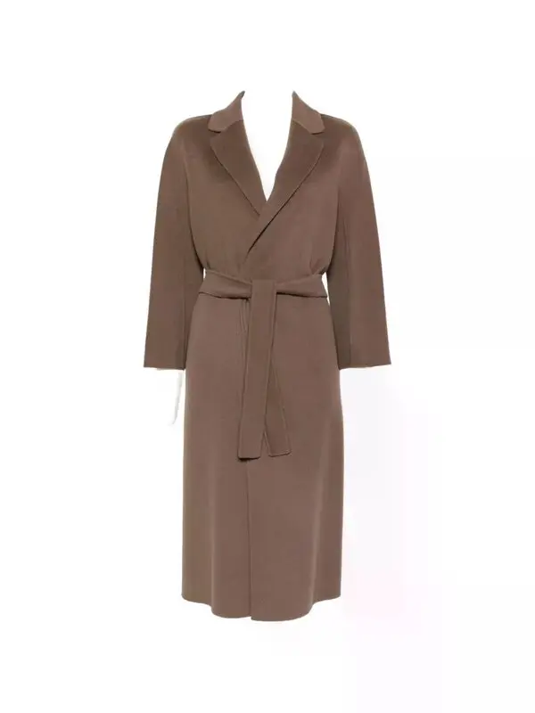 Max Mara Esturia Belted Notch-lapel Coat