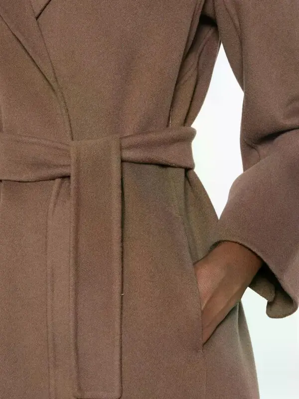 Max Mara Esturia Belted Notch-lapel Coat