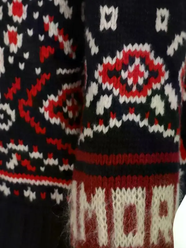 Giada Benincasa Soho Intarsia-knit Zip-up Cardigan