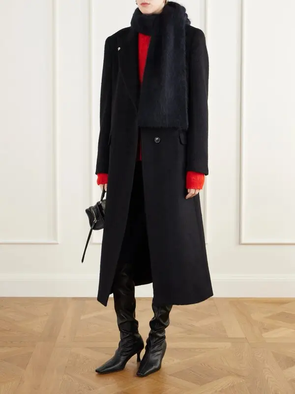 LISA YANG Enoa Brushed Cashmere Scarf
