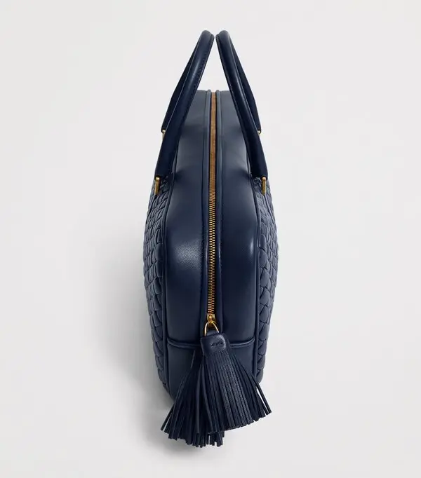 Bottega Veneta Small Leather Elio Top-handle Bag