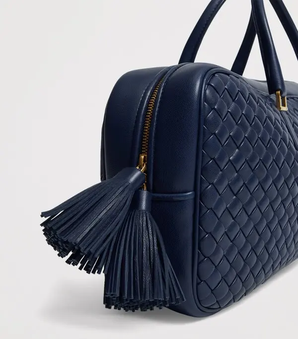 Bottega Veneta Small Leather Elio Top-handle Bag