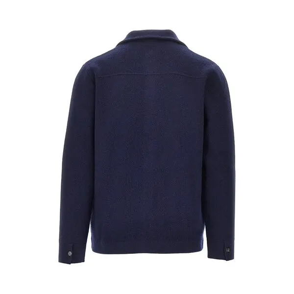 GALLIA KNIT Buttoned Wool Cardigan