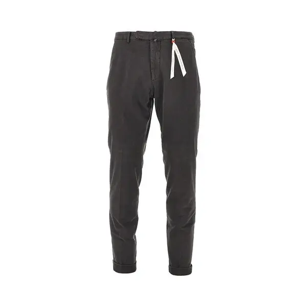 SANTANIELLO Praiano Evoluto' Stretch Cotton Pants