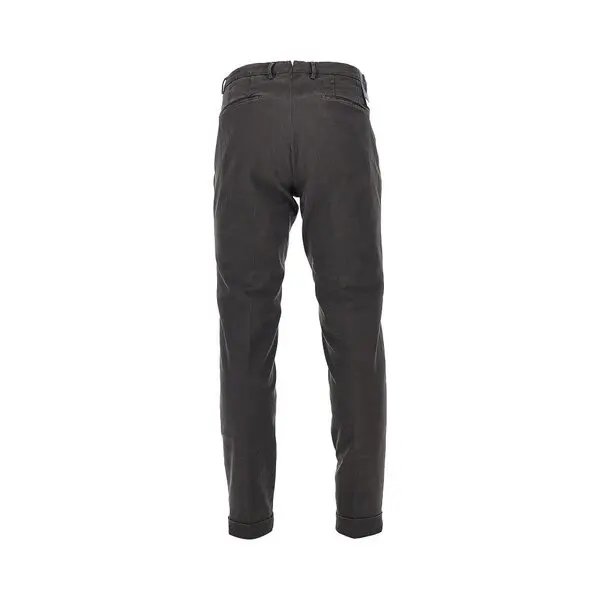 SANTANIELLO Praiano Evoluto' Stretch Cotton Pants