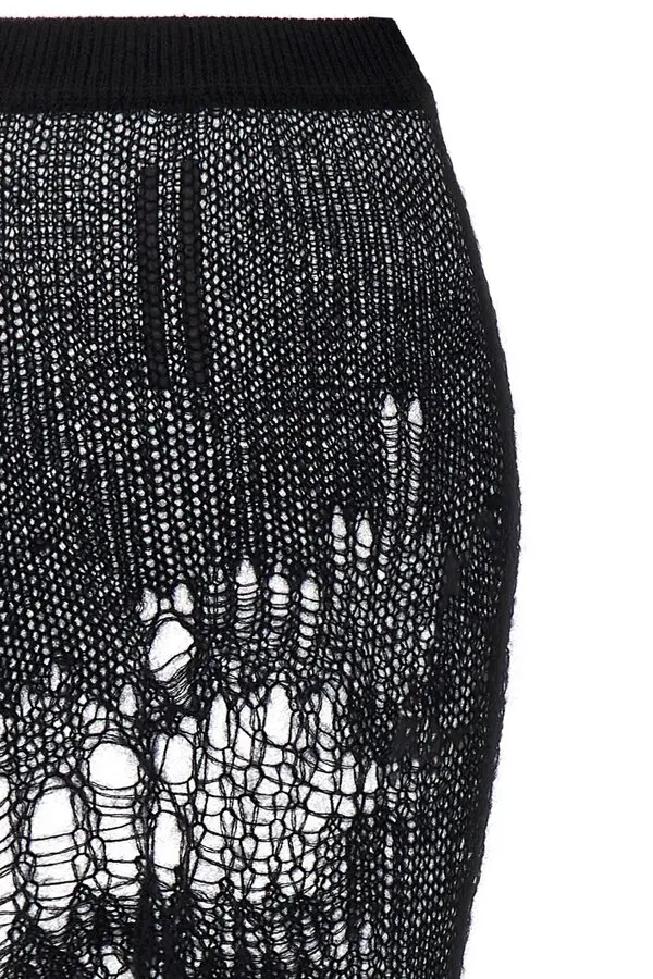 Rick Owens Spider Ziggy Long Skirt