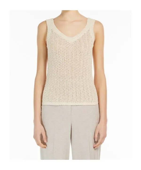 Max Mara Arrigo Crochet Top