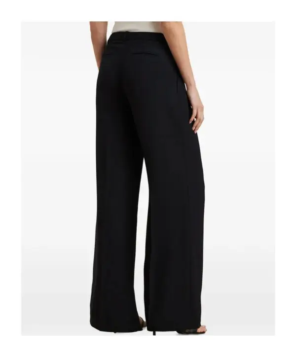 Ralph Lauren Georgette Pleated Wide-leg Trousers