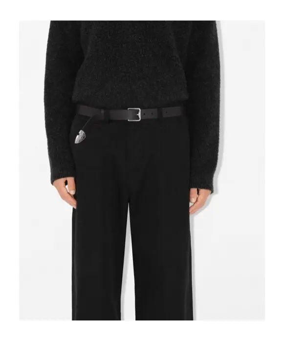 Burberry B Buckle Shield Leather Belt