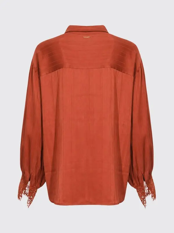 TWINSET Lace-cuff Button-down Shirt