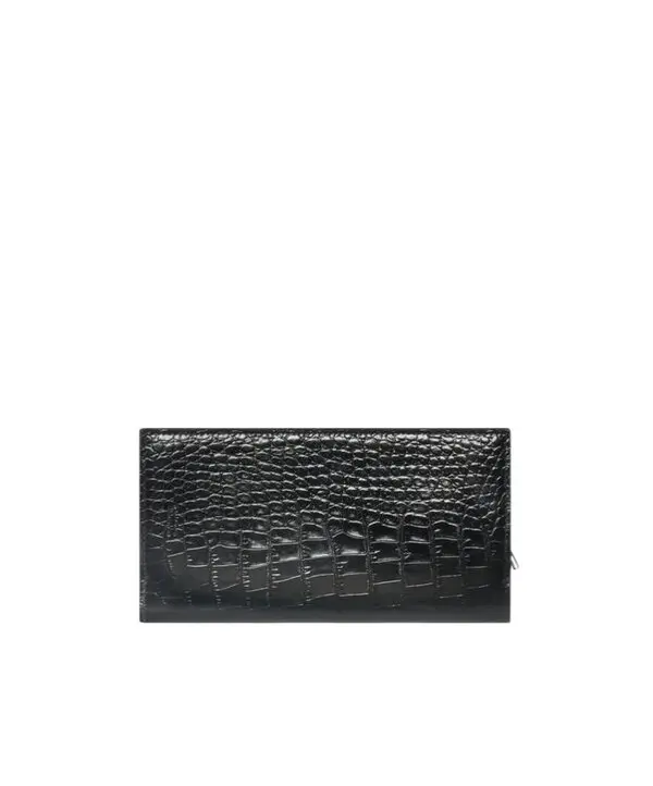 TOM FORD Reptile-effect Zip Wallet - Black