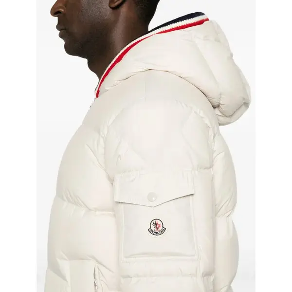 Moncler フーデッド キルティング ジャケット