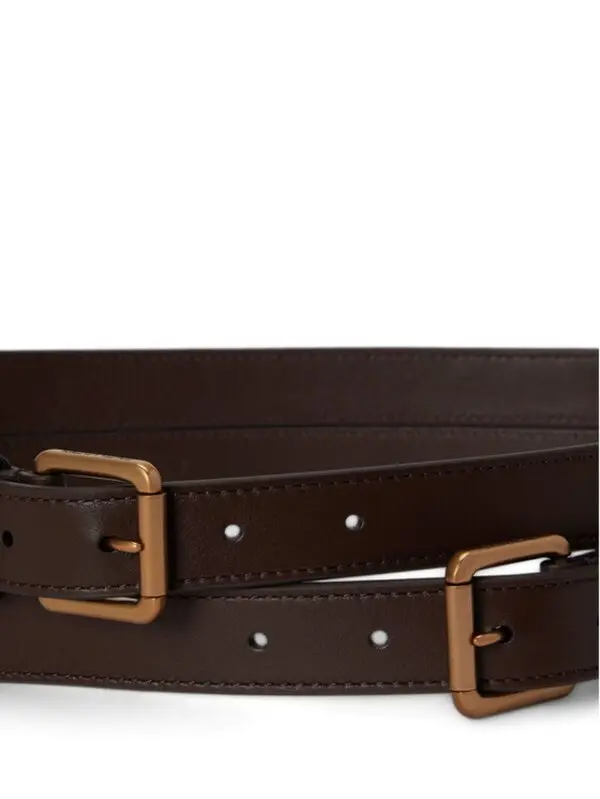 Ralph Lauren Buckle Belt - Brown