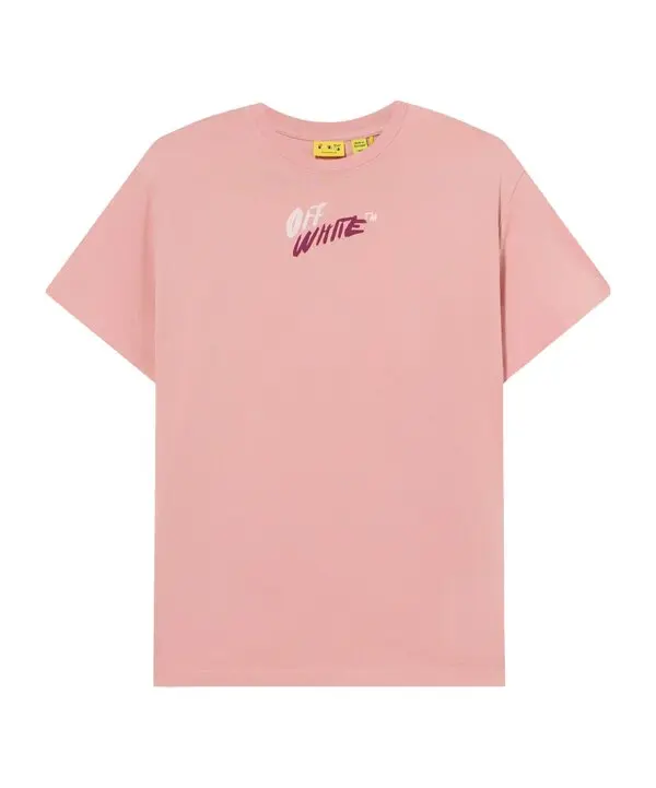 Off-White Arrow Writings T-shirt - Blush