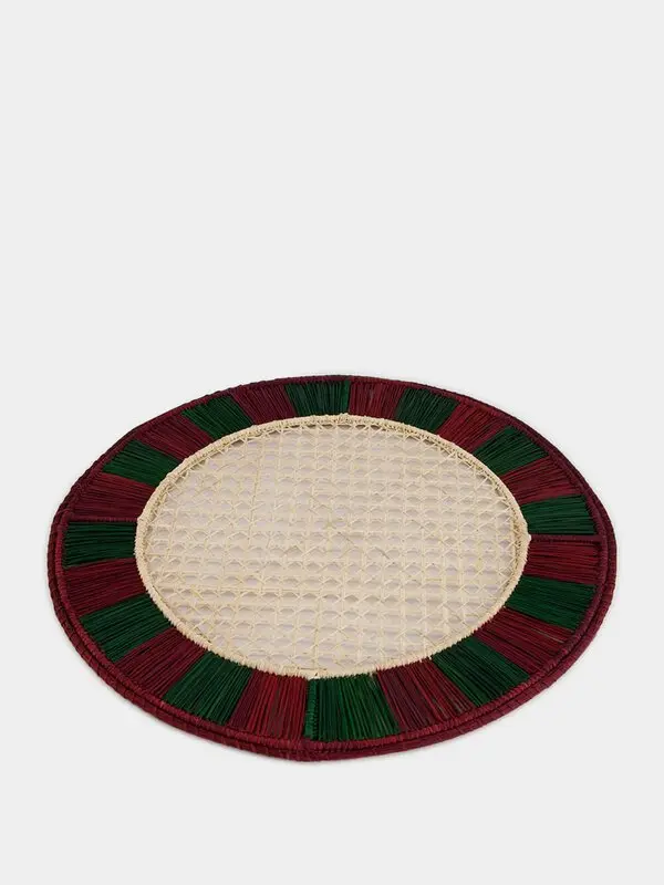 Coro Cora Twist Iraca Palm Fiber Placemat