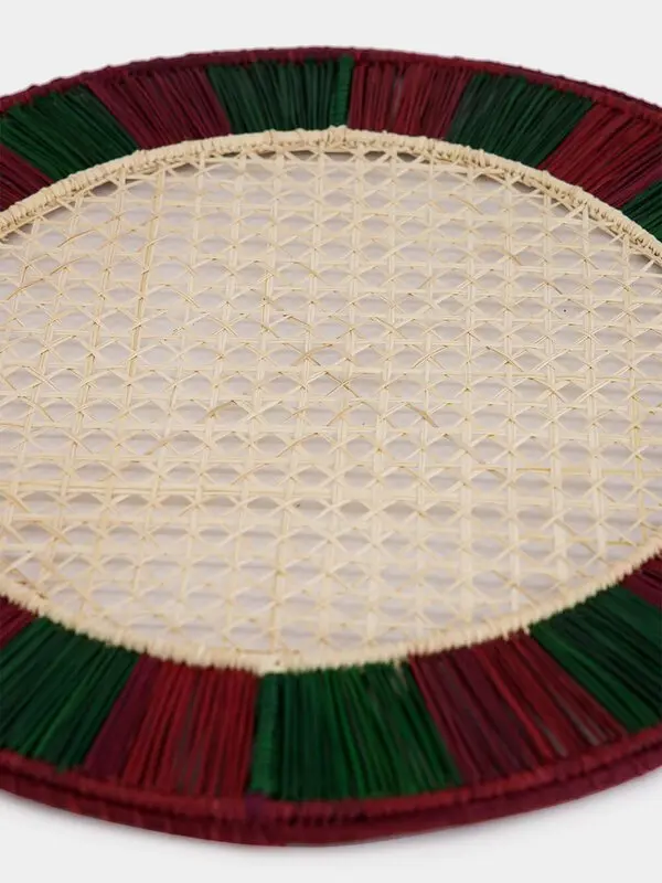 Coro Cora Twist Iraca Palm Fiber Placemat