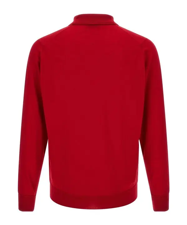 John Smedley Dorset Long-sleeve Polo Shirt