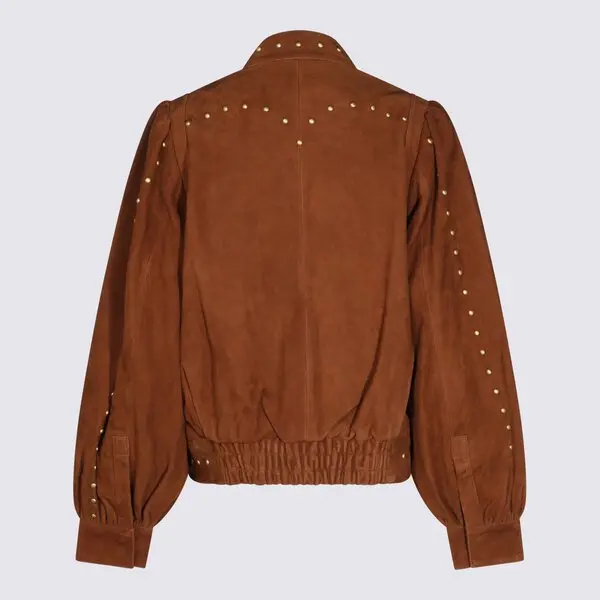 Farm Rio Studded Puff-sleeve Jacket
