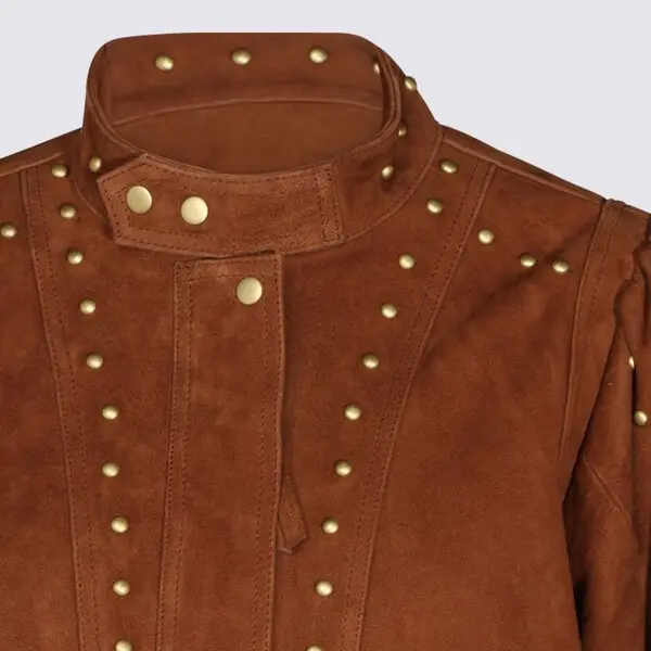 Farm Rio Studded Puff-sleeve Jacket