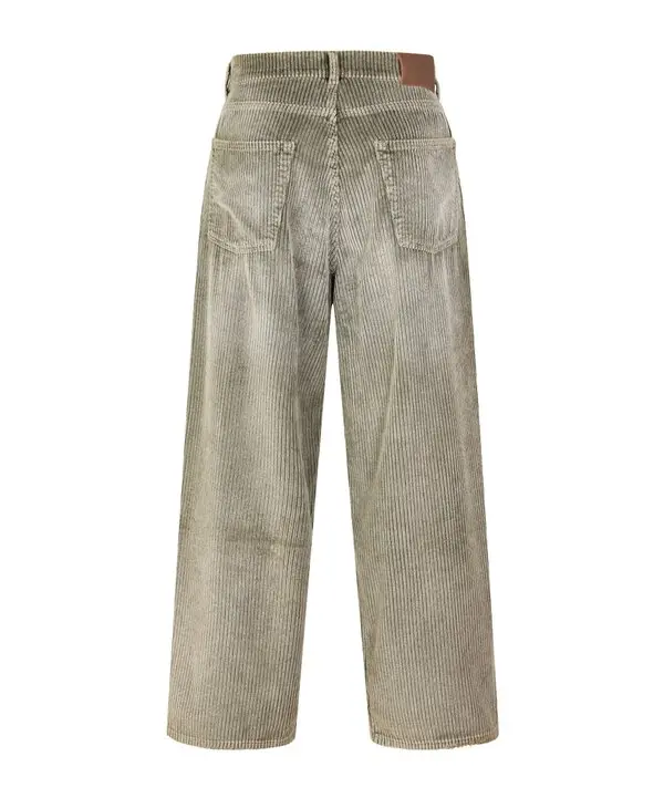 Our Legacy Coarse-striped Corduroy Wide-leg Trousers